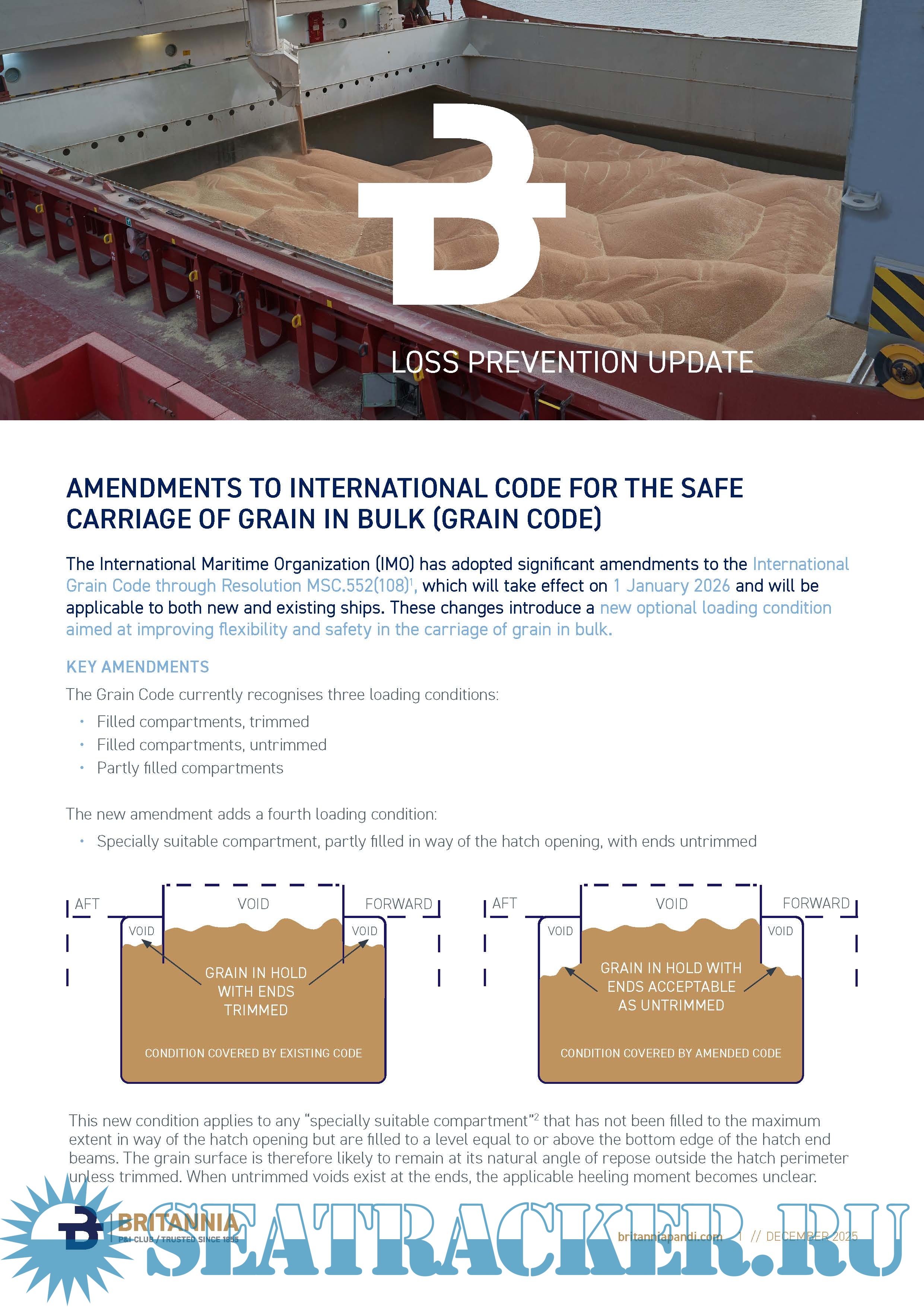 Loss Prevention Update - Britannia P&I Club [2025, PDF] › Marine Tracker