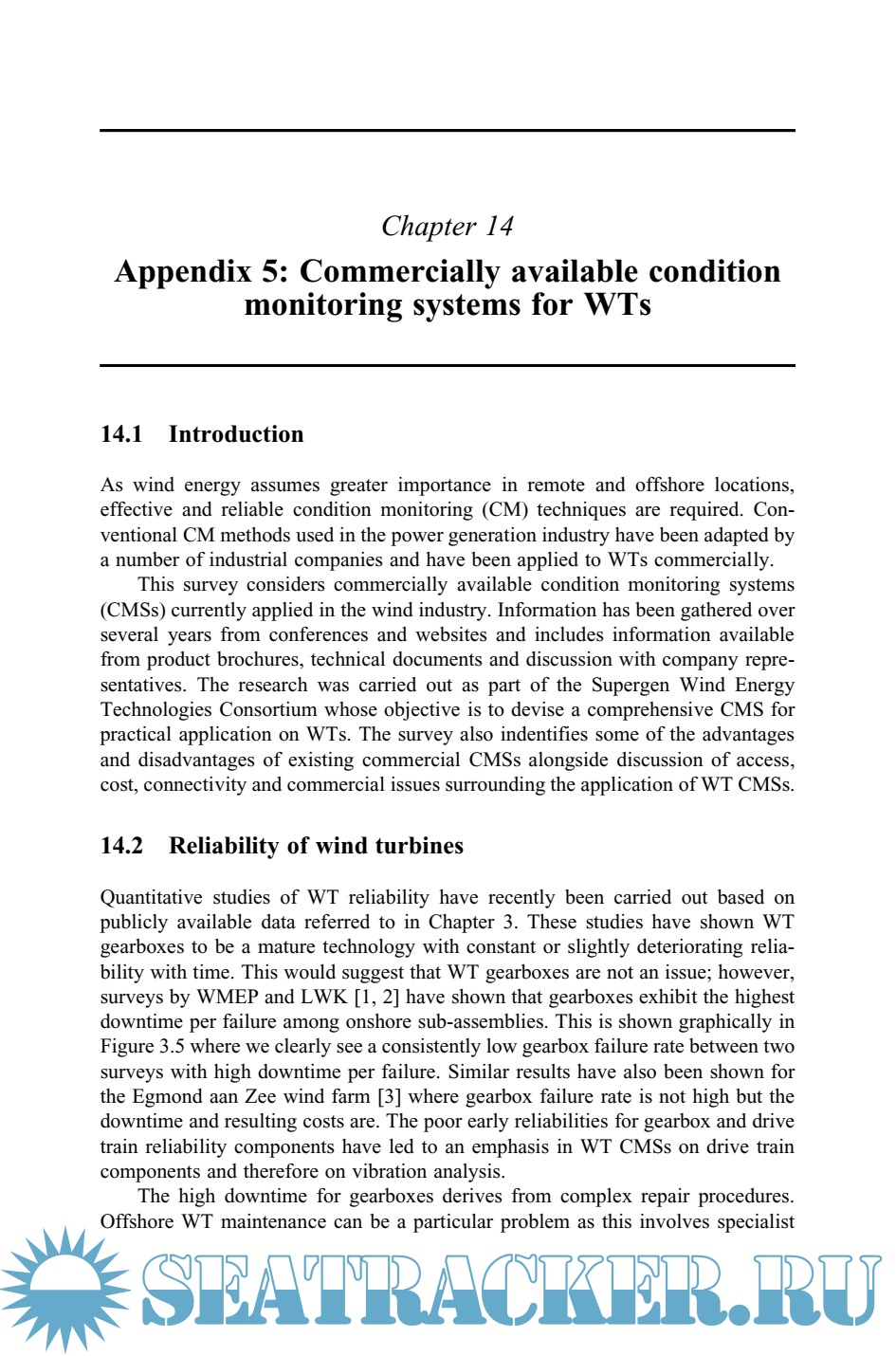 Offshore Wind Turbines - Peter Tavner [2012, PDF] › Marine Tracker