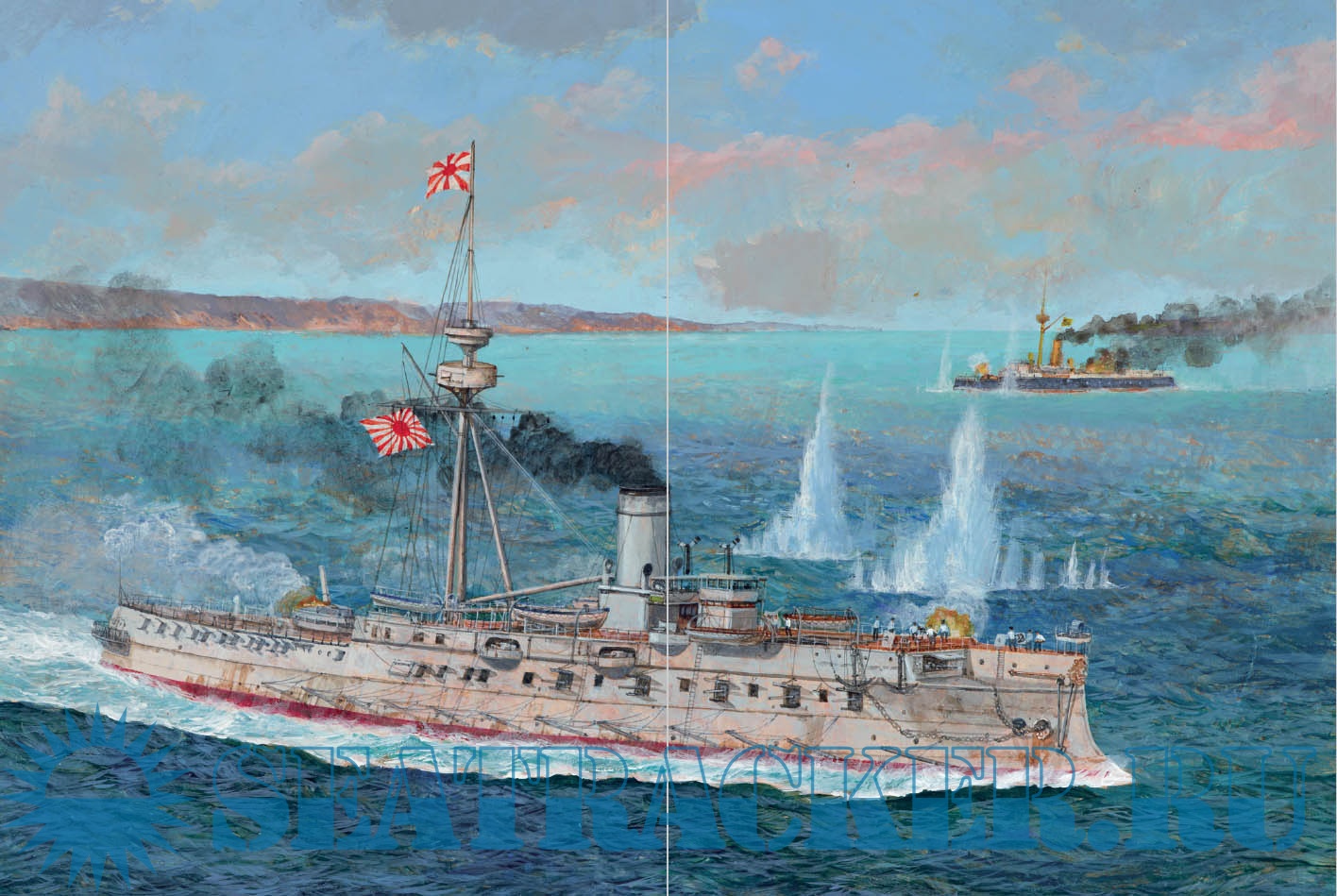 Chinese Battleship vs Japanese Cruiser: Yalu River 1894 - Benjamin Lai ...