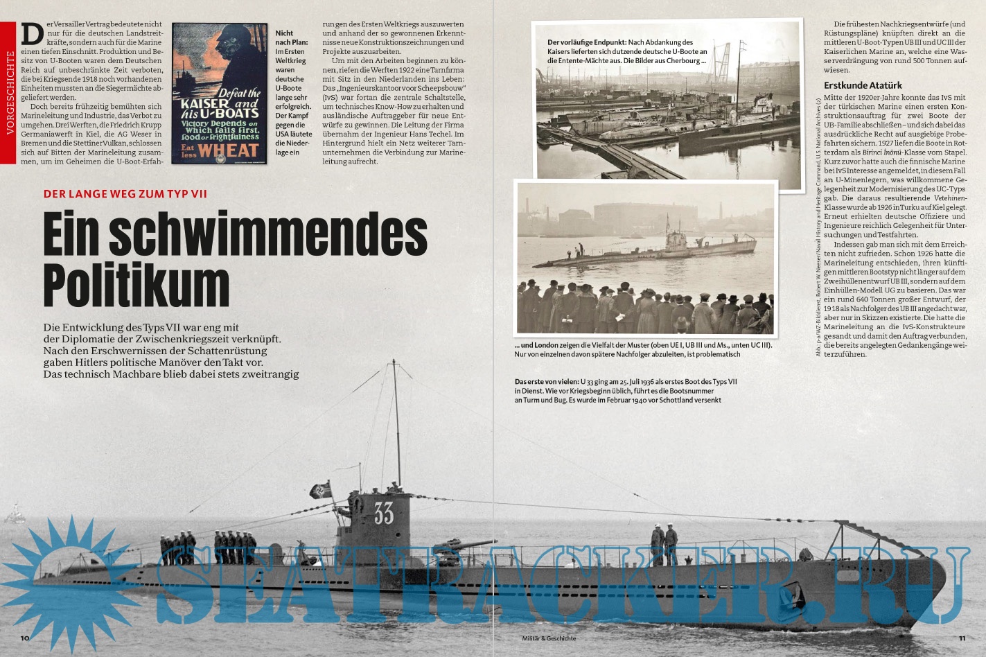 U-Boot Typ VIIC - GeraMond Verlag GmbH [2025, PDF] › Marine Tracker