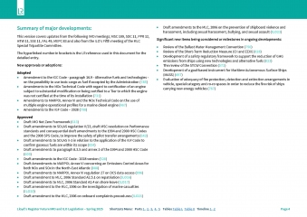 Future IMO and ILO Legislation (Spring) - Lloyd's Register [2025, PDF] › Marine Tracker