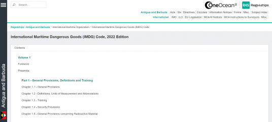 Regs4Ships - Digital Maritime Regulations - Antigua & Barbuda ...