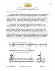 How To Read Shipbuilding Drawings (Part 1) - Kerwin K.M. [2021, PDF ...