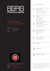 Berg Propulsion. CPP System. Operation & Service Manual - Berg ...