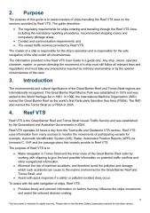 Reef VTS User Guide | Great Barrier Reef and Torres Strait Vessel Traffic Service - Department ...