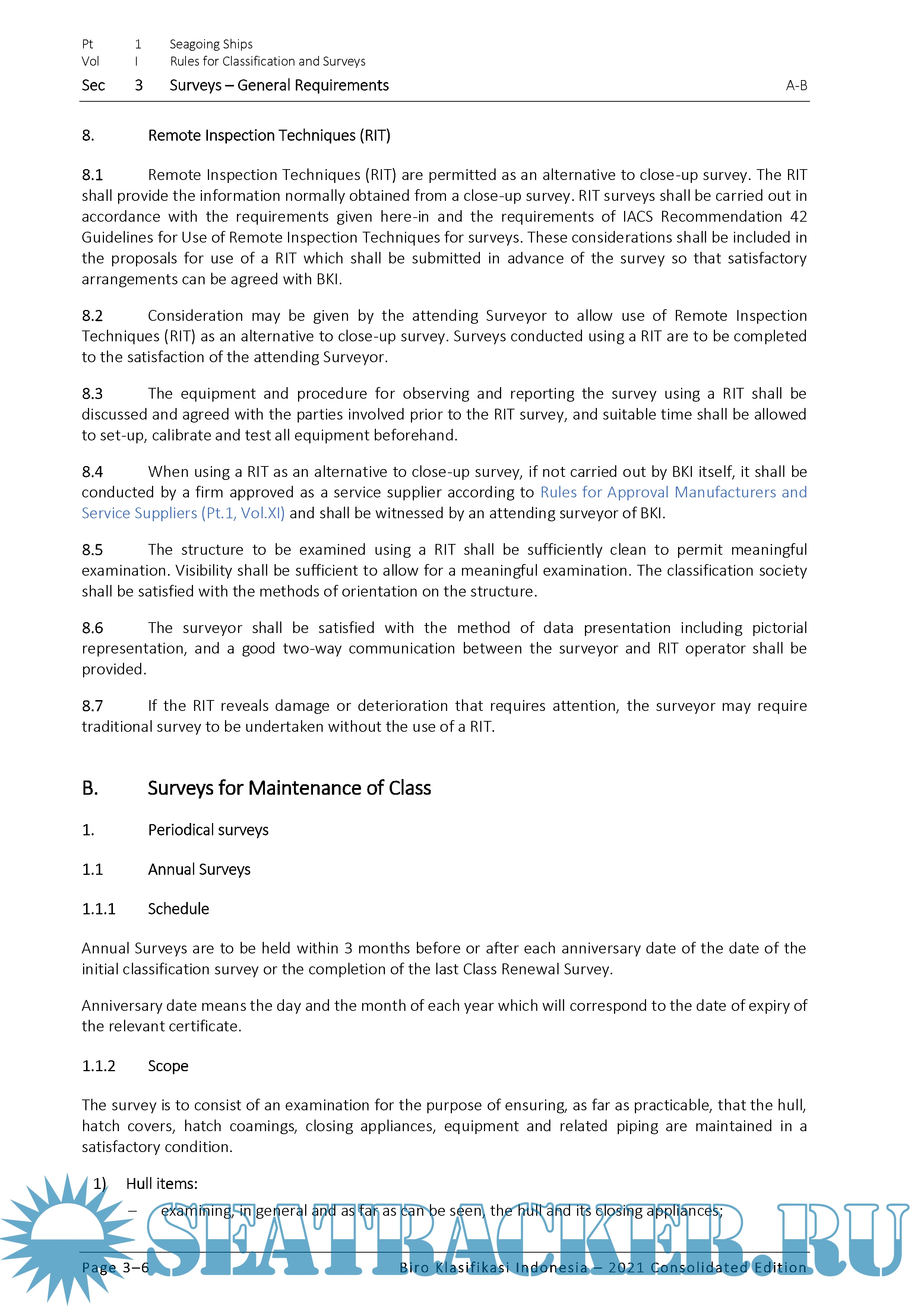 BKI (Indonesia Ship Classification) Rules and regulations for the ...